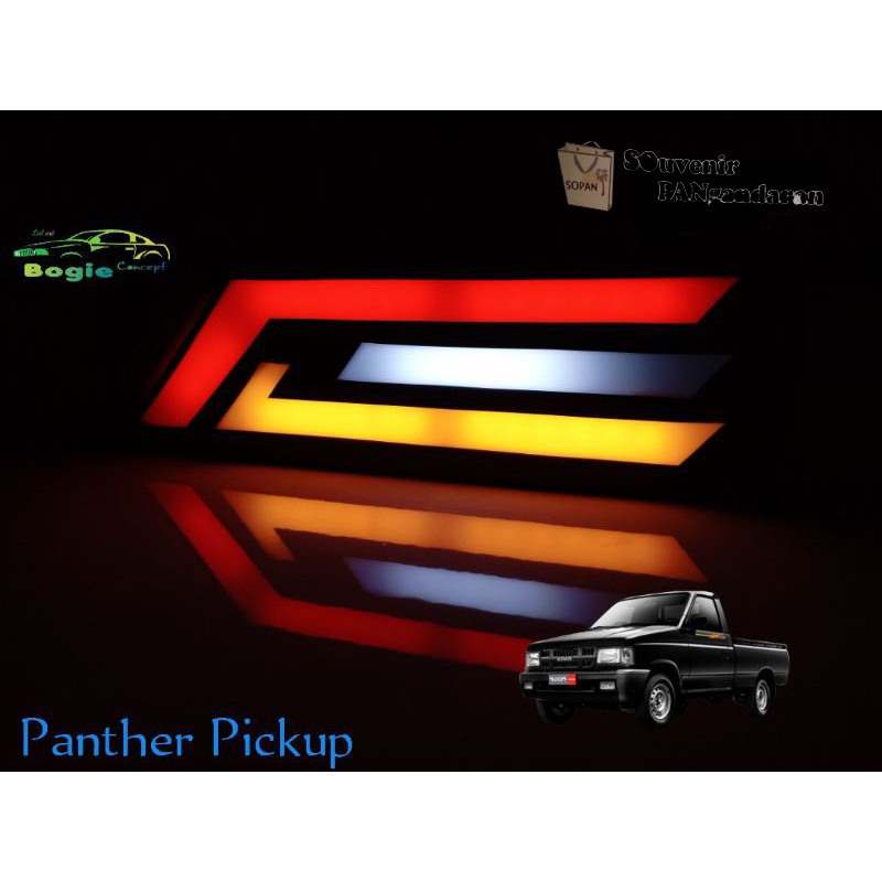 Jual LAMPU REM LED ISUZU PANTHER PICK UP CUSTOM VARIASI SEIN KEDIP ...