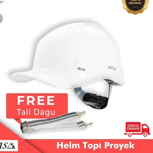 Jual Menarik.. READY - HELM PROYEK SAFETY SNI - NSA FREE TALI DAGU DAN ...