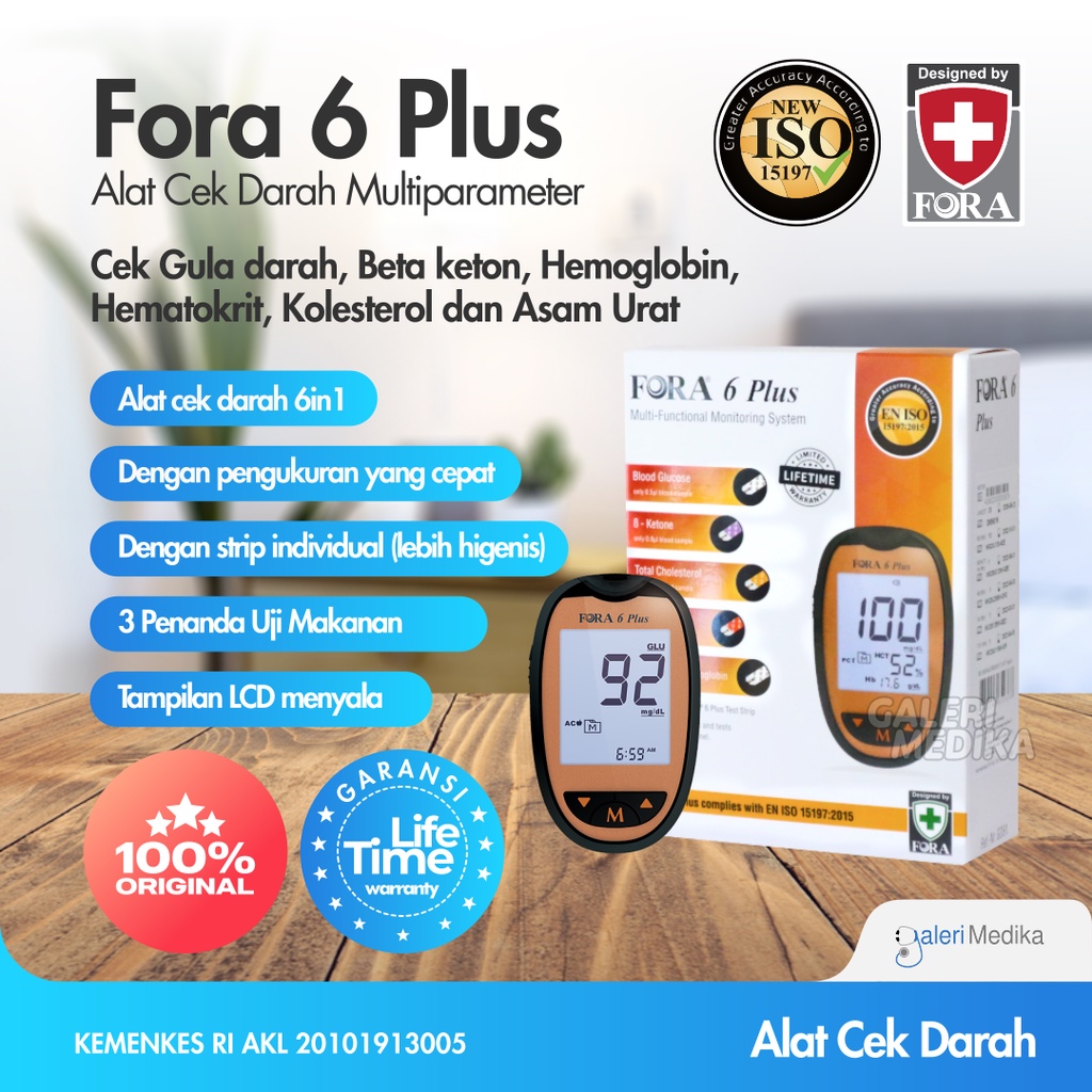 Jual Fora 6 Plus Advanced Multi-Functional Monitoring System - Alat ...