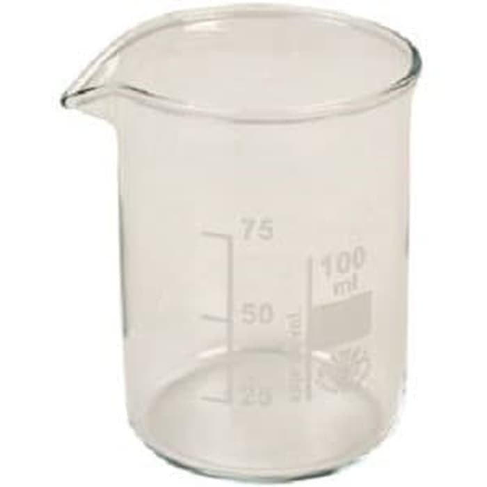 Jual SIMAX (CEKO) Beaker glass cap 100 ML low form gelas kimia | Shopee ...