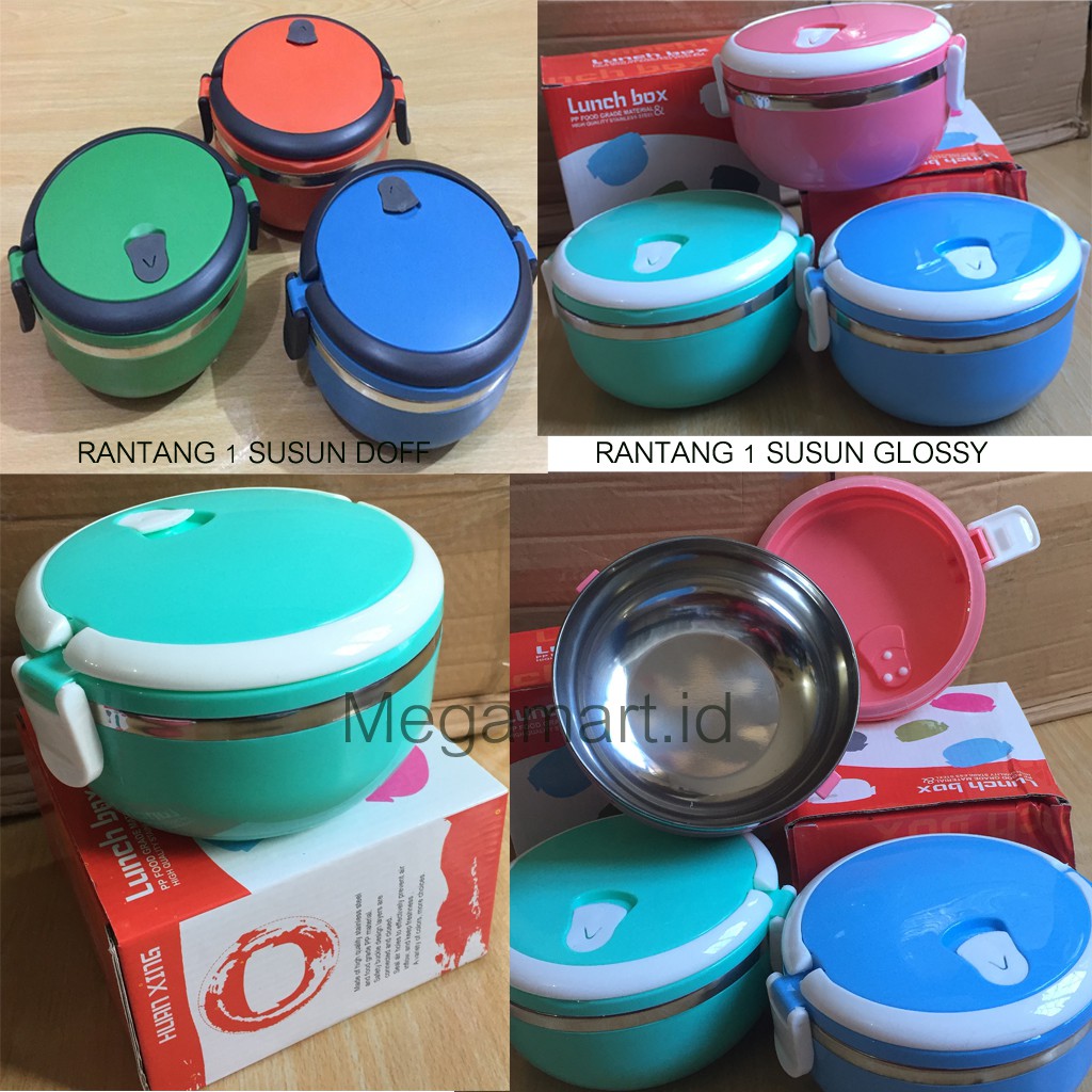 Jual RANTANG 1 SUSUN POLOS LUNCH BOX / TEMPAT MAKAN | Shopee Indonesia