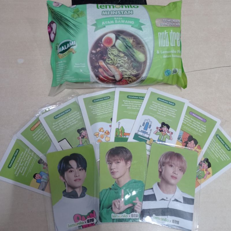 Jual !RANDOM! Lemonilo x NCT Dream & fitcard (BACA DESKRIPSI) | Shopee ...