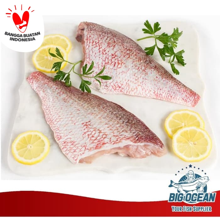 Jual Fillet Ikan Kakap Merah|Red Snapper Premium @1kg | Shopee Indonesia