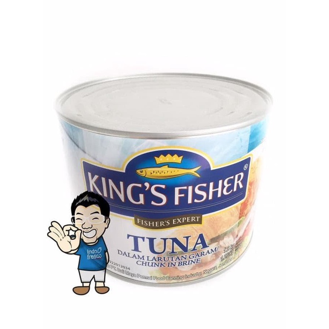Jual Kaleng | Best Seller King'S Fisher Tuna In Canned- Daging Tuna ...