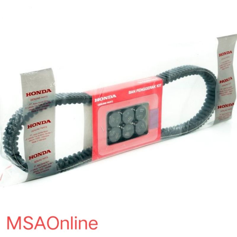 Jual Vanbelt V Belt Ban Penggerak Set Roller Motor Honda Beat Fi New 2020 Orisinil AHM | Shopee ...