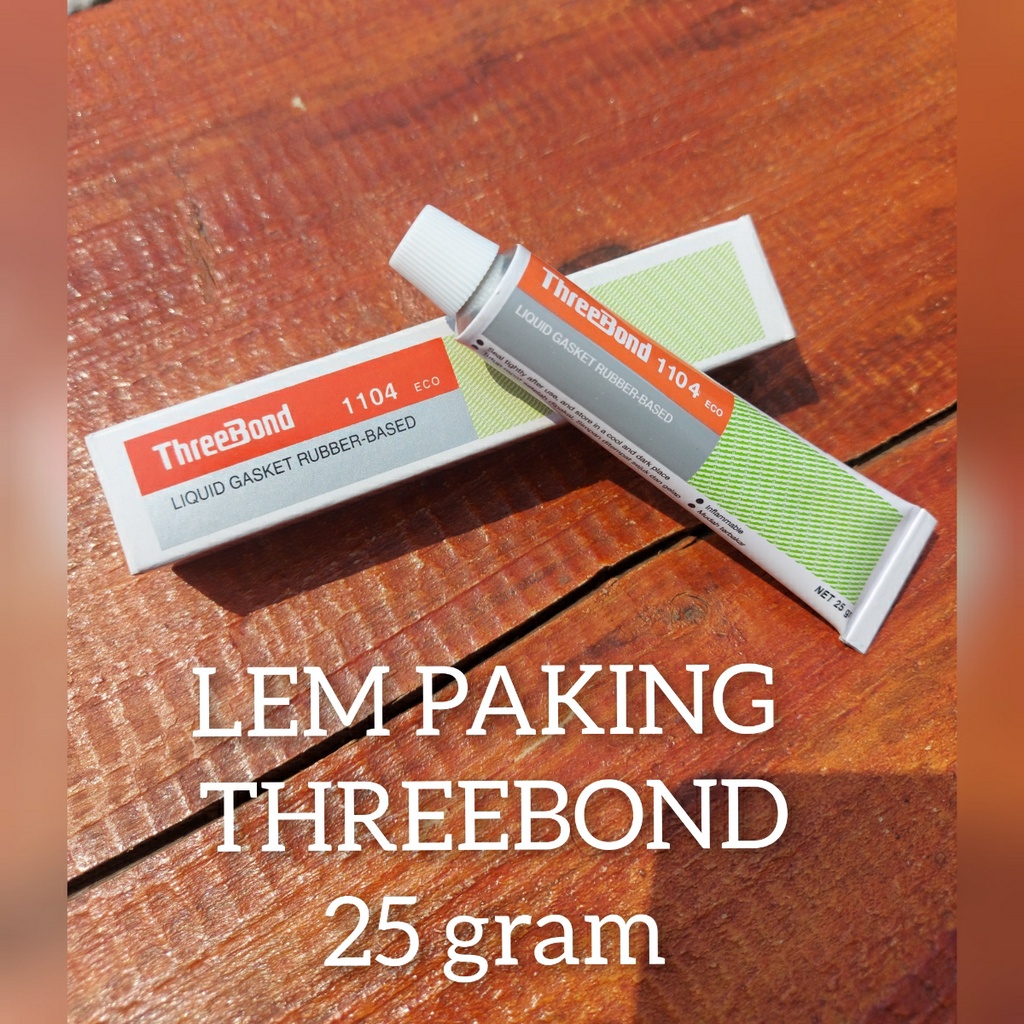 Jual Lem paking threebond 1104 eco 25gr gram liquid gasket seal packing ...