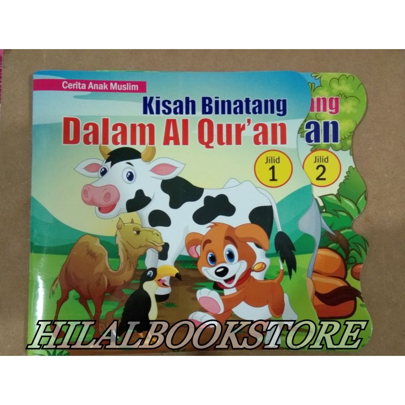 Jual Buku Cerita Kisah Binatang Dalam Al-Quran//1.paket//isi 2.Pcs | Shopee Indonesia