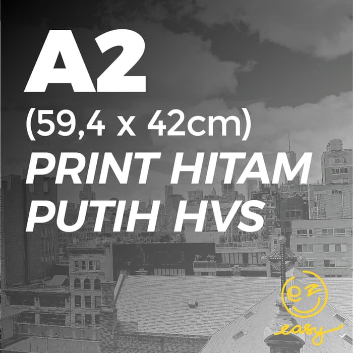 Jual Print Hitam Putih Ukuran A2 HVS | Shopee Indonesia