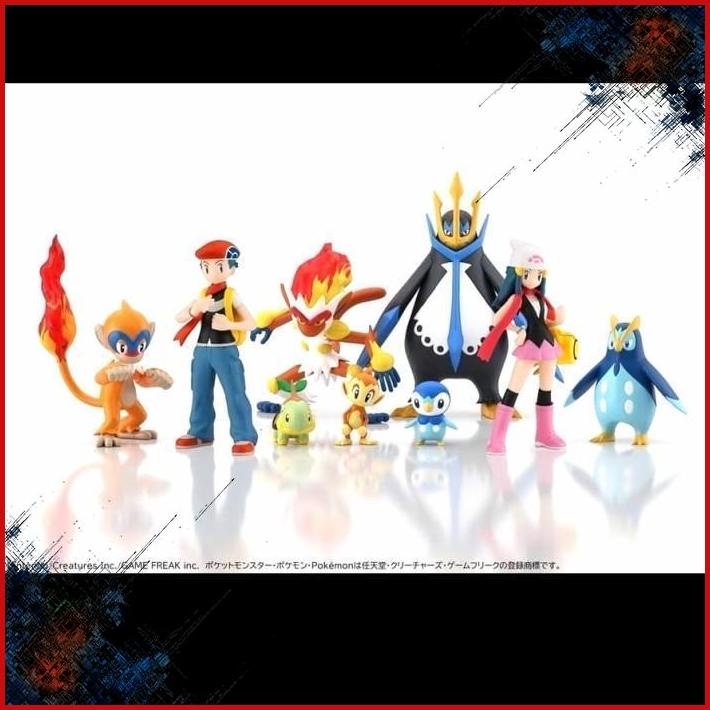 Jual Pokemon Scale World Sinnoh Bandai Diamond Pearl Empoleon Infernape ...