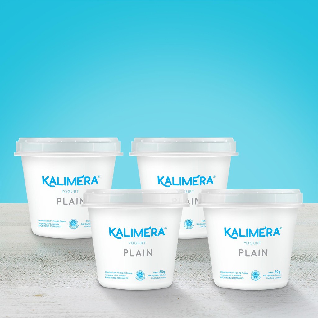 Jual Kalimera® Greek Yogurt 4 x 80 g | Shopee Indonesia