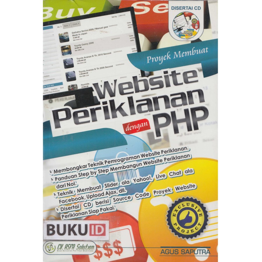 Jual Buku Proyek Membuat Website Periklanan Dengan PHP - Original ...
