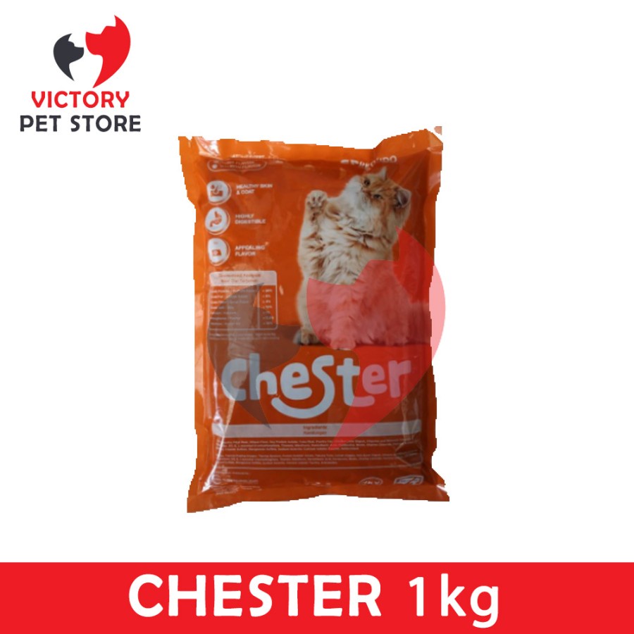 Jual Makanan Kucing Premium Chester Tuna Flavour 800gr | Shopee Indonesia