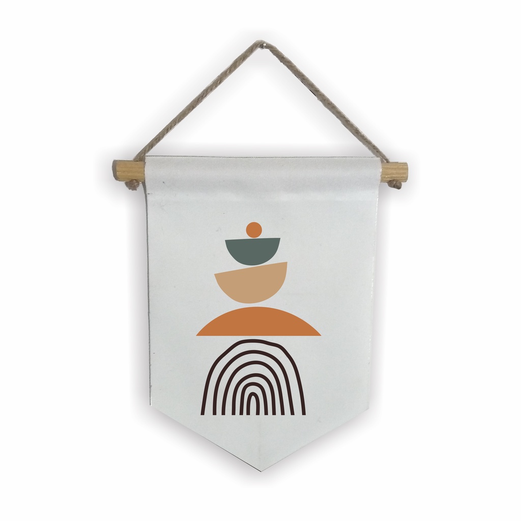Jual Hiasan Dinding Kain Hanging Flag Bendera Nordic Scandinavian ...