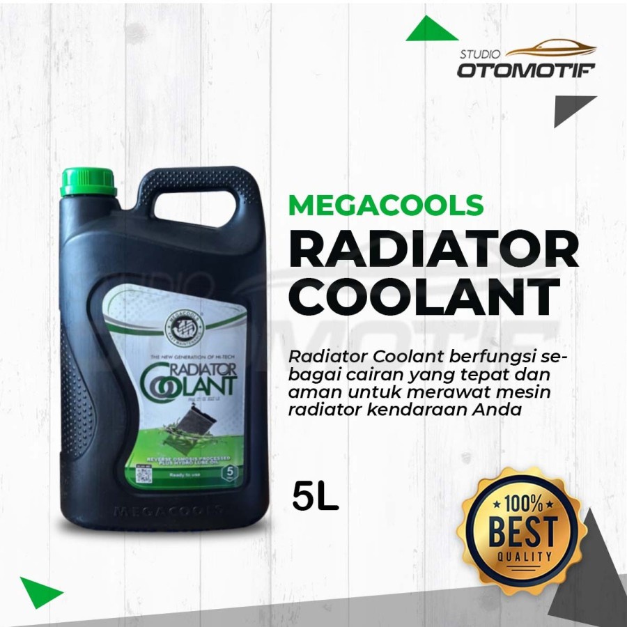 Jual MEGACOOLS COOLANT 5L HIJAU AIR RADIATOR COOLANT 5 LITER | Shopee ...