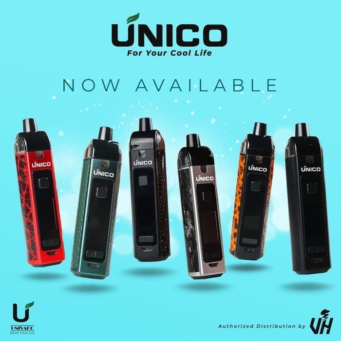 Jual UNICO KIT POD SYSTEM 49W 1500MAH AUTHENTIC BY UNIVAPO FOR ...