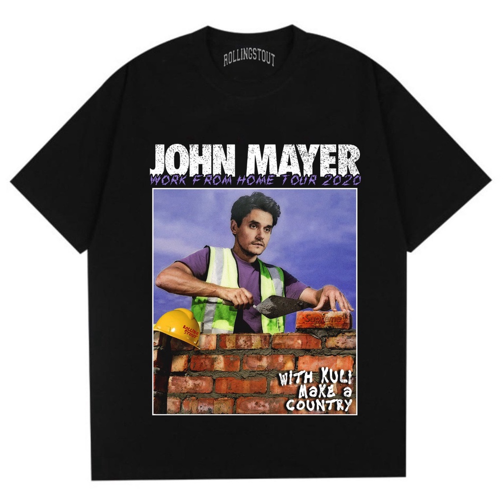 Jual Rollingstout Tshirt - John Mayer Series | Kaos Band | Parodi ...