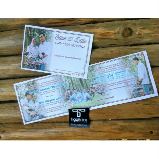 Jual Undangan Pernikahan Custom Dengan Foto | Shopee Indonesia