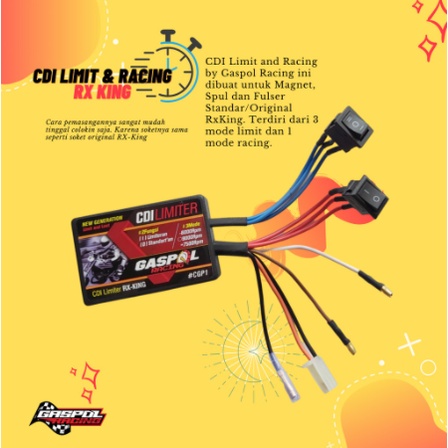 Jual Untuk mesin Standar CDI Limiter CDI Lost And Limit 3 Mode Kupang ...