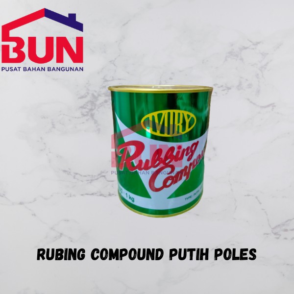 Jual rubing compound putih poles 1 kg | Shopee Indonesia