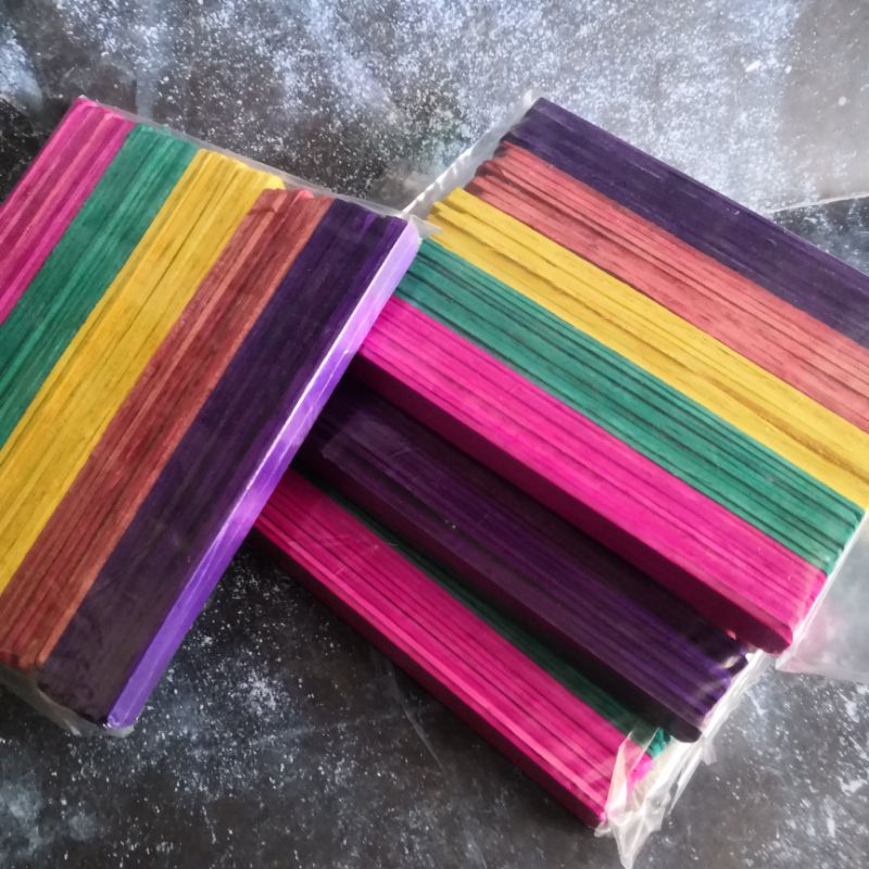 Jual Stik Es Krim - Stick Ice Cream Warna - 1 Bungkus | Shopee Indonesia