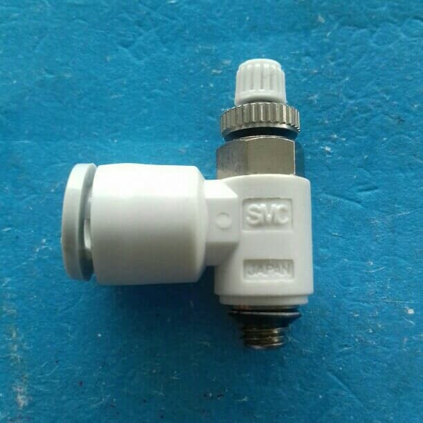 Jual fitting speed control / flow control elbow pneumatic 6mm-m5 japan(SMC) | Shopee Indonesia