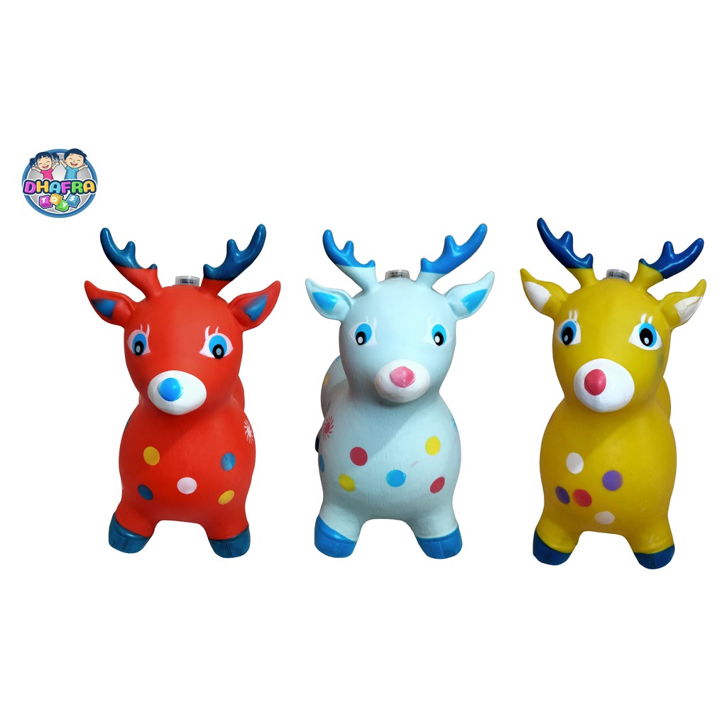 Jual Mainan Anak - ANIMAL RUSA JUMPING / Mainan Anak Karakter Rusa ...