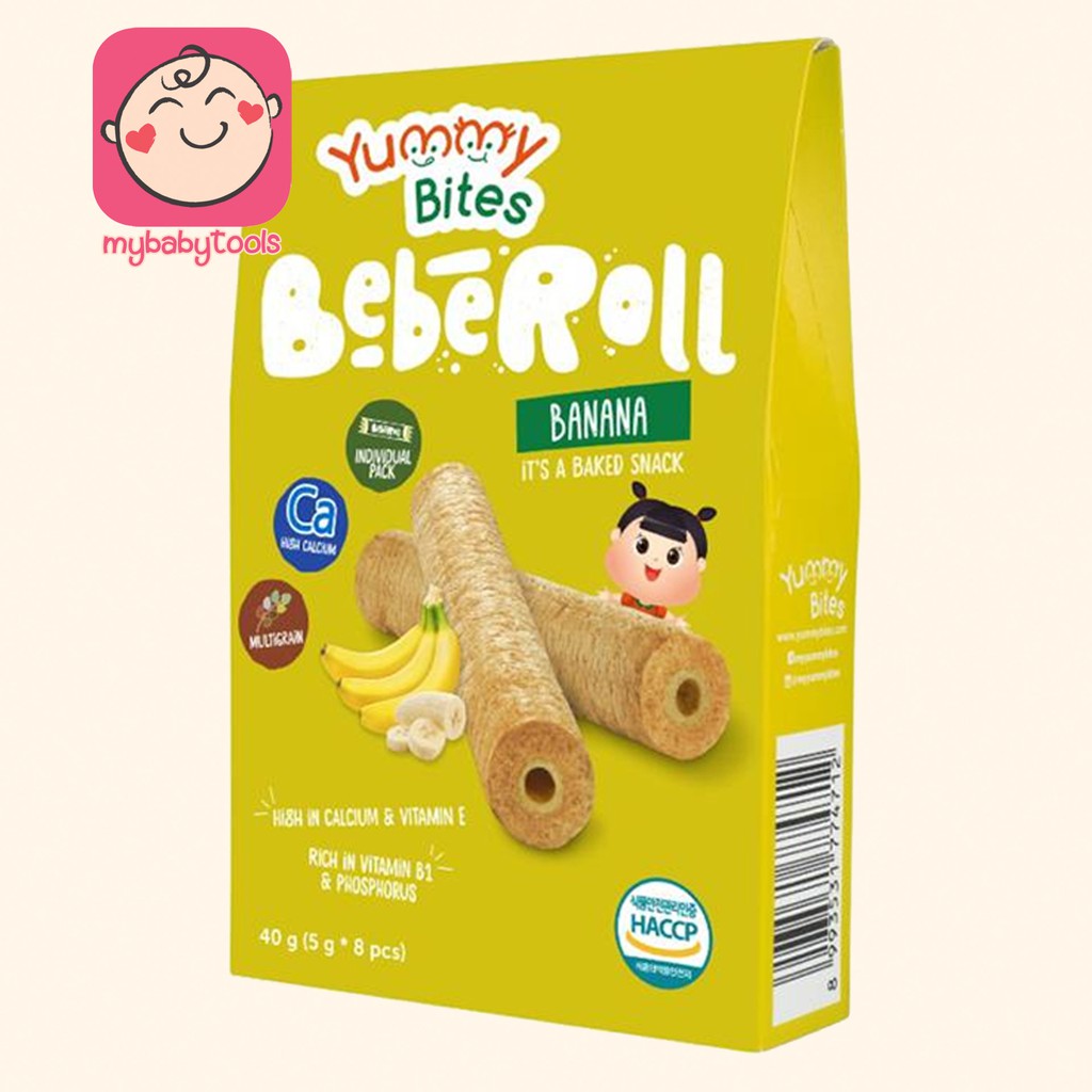 Jual YUMMY BITES BEBEROLL BABY SNACK 40 GR | Shopee Indonesia