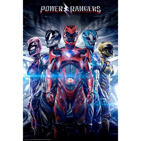 Jual Poster Power Ranger 2017 60x89cm | Shopee Indonesia