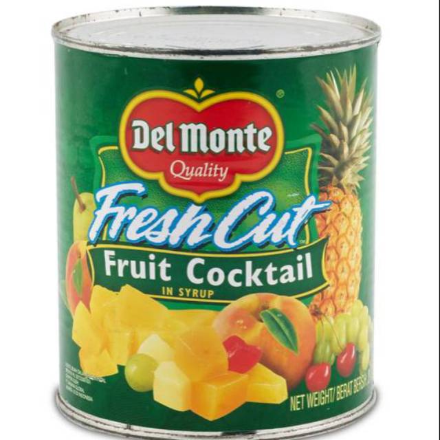 Jual BUAH KALENG -DELMONTE FRUIT COCKTAIL 850GRAM | Shopee Indonesia