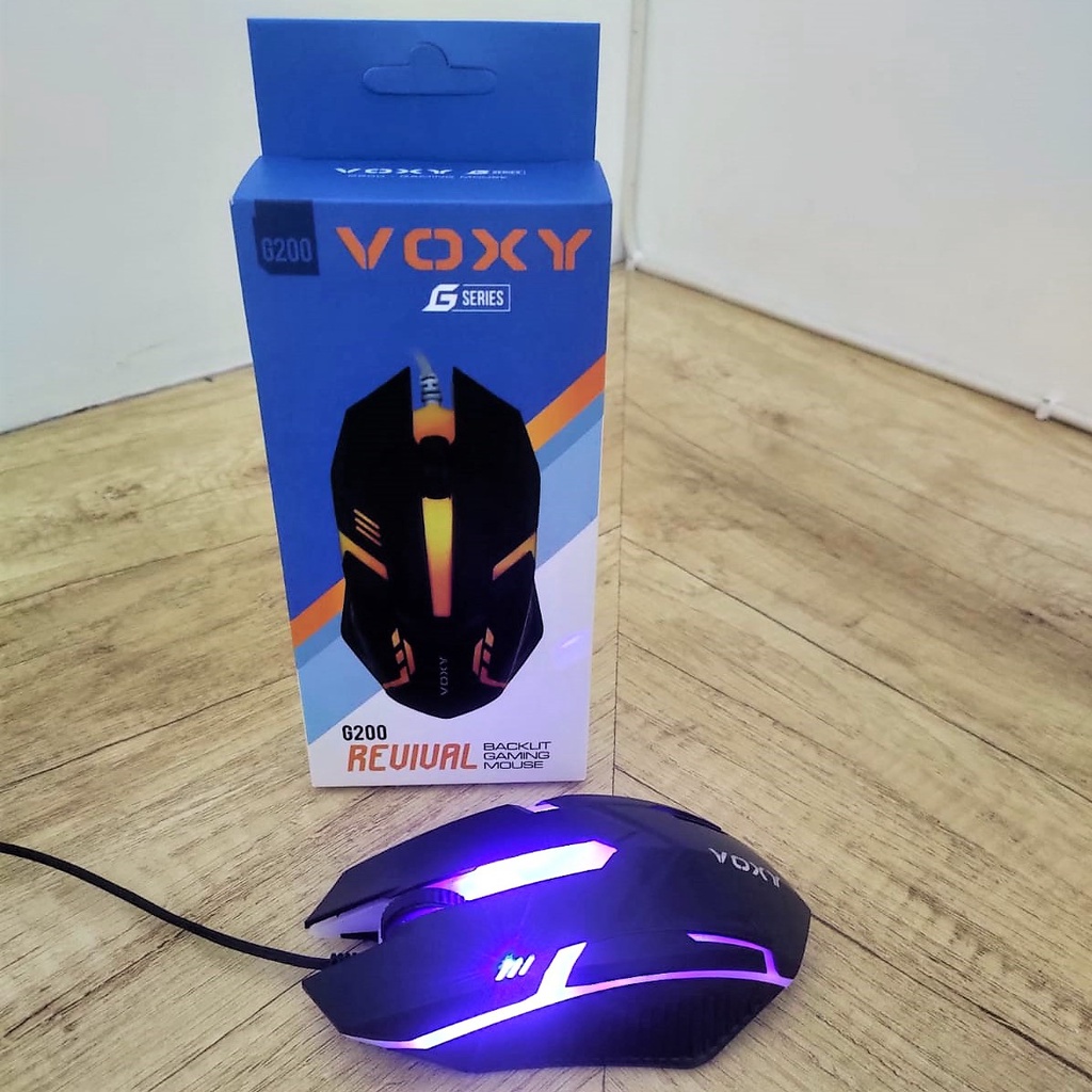 Jual Mouse USB Voxy G200 RGB | Shopee Indonesia