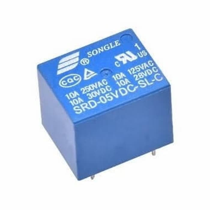 Jual Relay Songle 5V 5 V 5 volt 5 Pin 5p max arus 10A 10 ampere ...