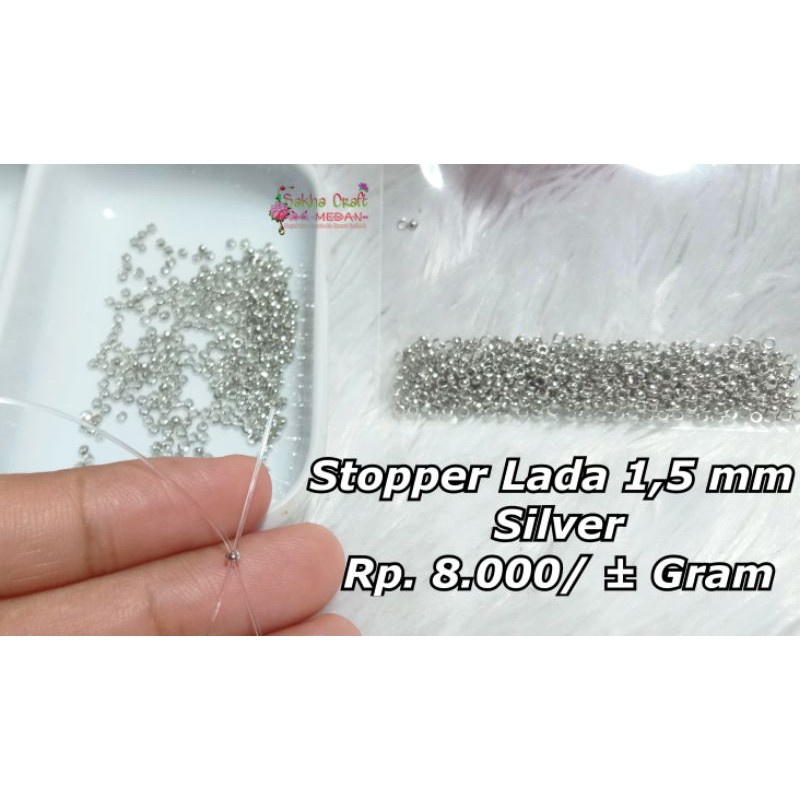 Jual Stopper Lada Silver & Gold (Kodokan merica) Bahan Craft Medan ...