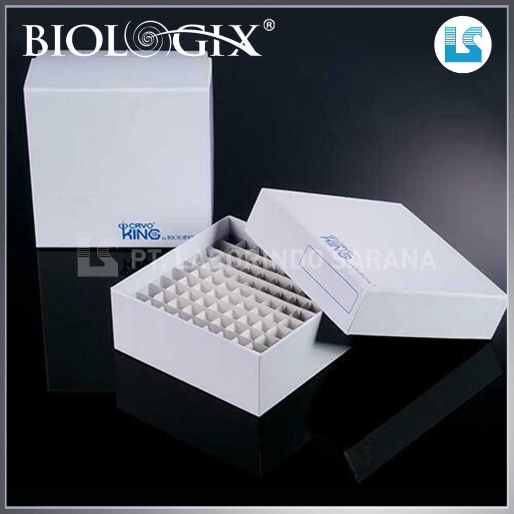 Jual Cryobox White 3 Inch ( box sampel tabung 2 ml ) 100 well ...