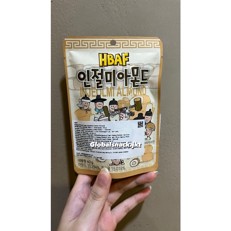 Jual [30gr] HBAF HONEY BUTTER ALMOND / HONEY BUTTER CASHEWNUT / WASABI ALMOND/ INJOLMI / CARAMEL ...