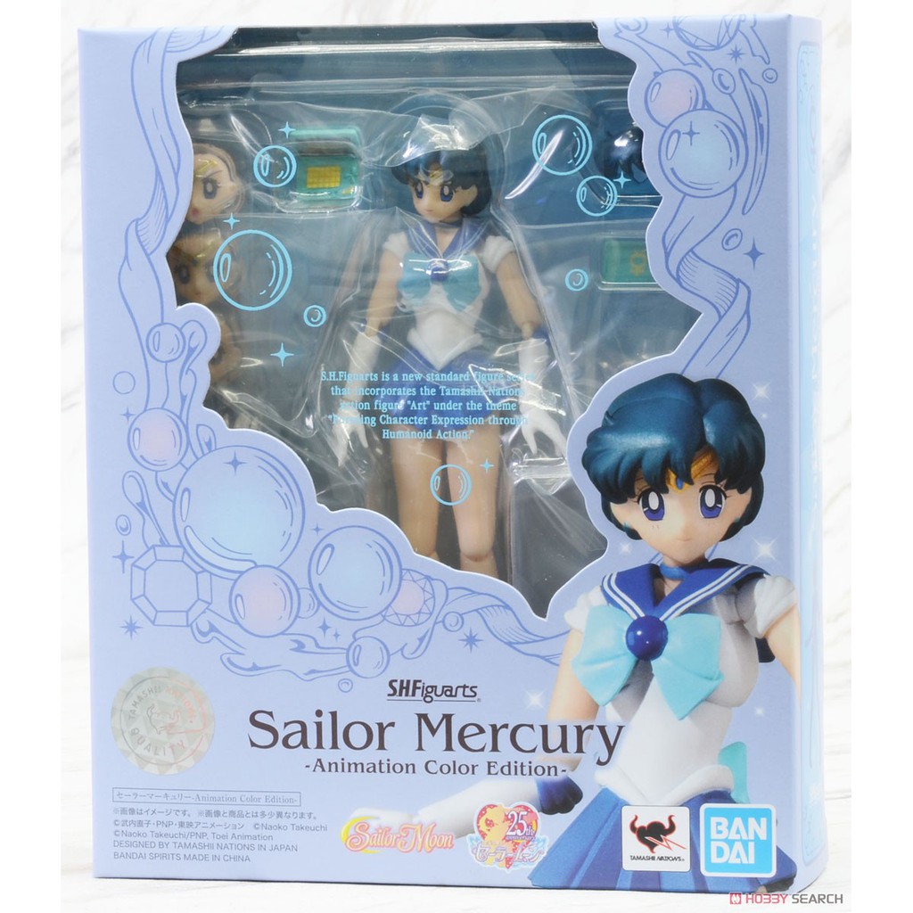 Jual SHF Sailor Mercury Animation CLR Edition 59599 / Figure / Mainan ...