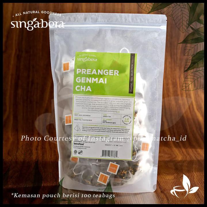 Jual Singabera Teh Premium Indonesia - Singabera Preanger Genmaicha 1 ...