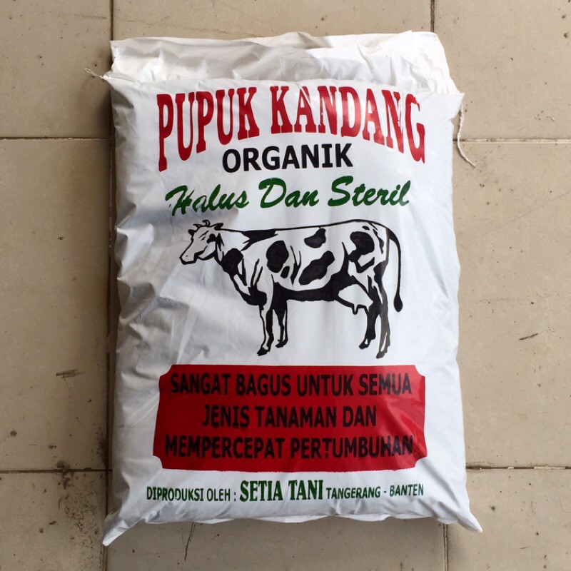 Jual Pupuk Kandang Sapi Organik Halus dan Steril Mempercepat ...