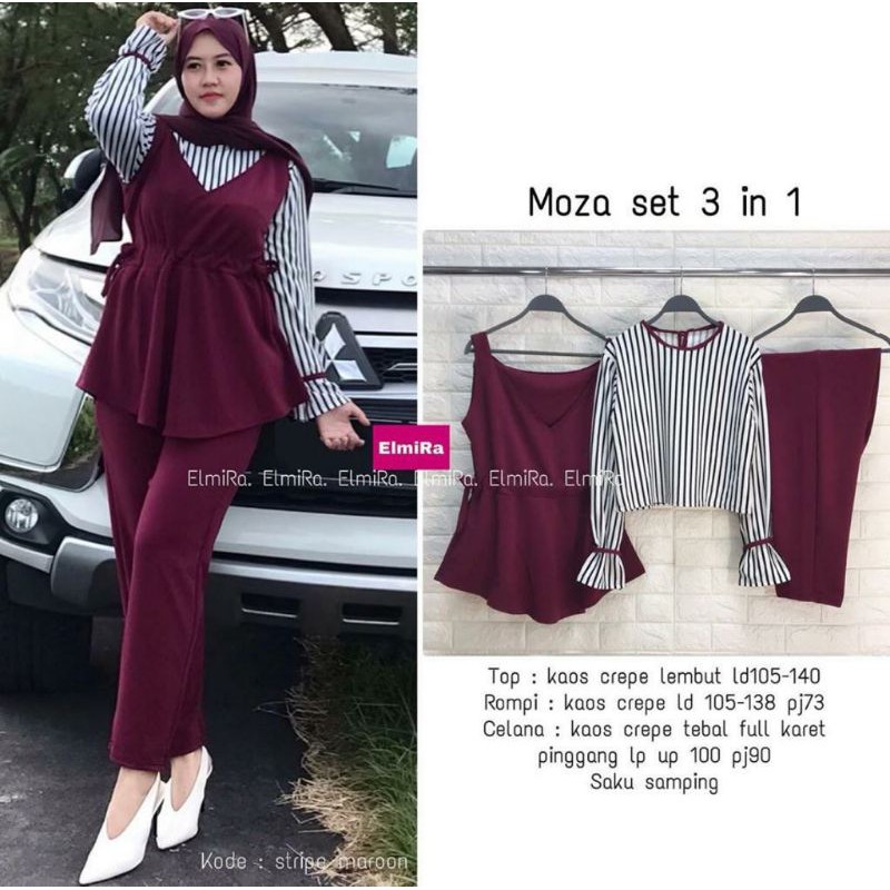 Jual moza-set-by-ELMIRA | Shopee Indonesia