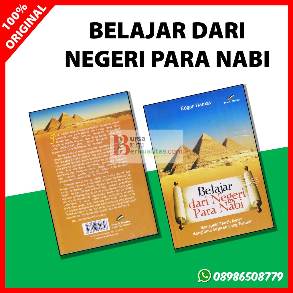 Jual Belajar Dari Negeri Para Nabi Karya Edgar Hamas | Shopee Indonesia