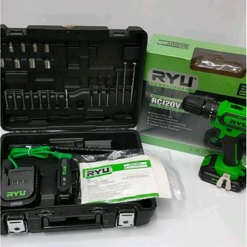 Jual BOR CORDLESS IMPACT DRIVER RCI20V RYU | Shopee Indonesia