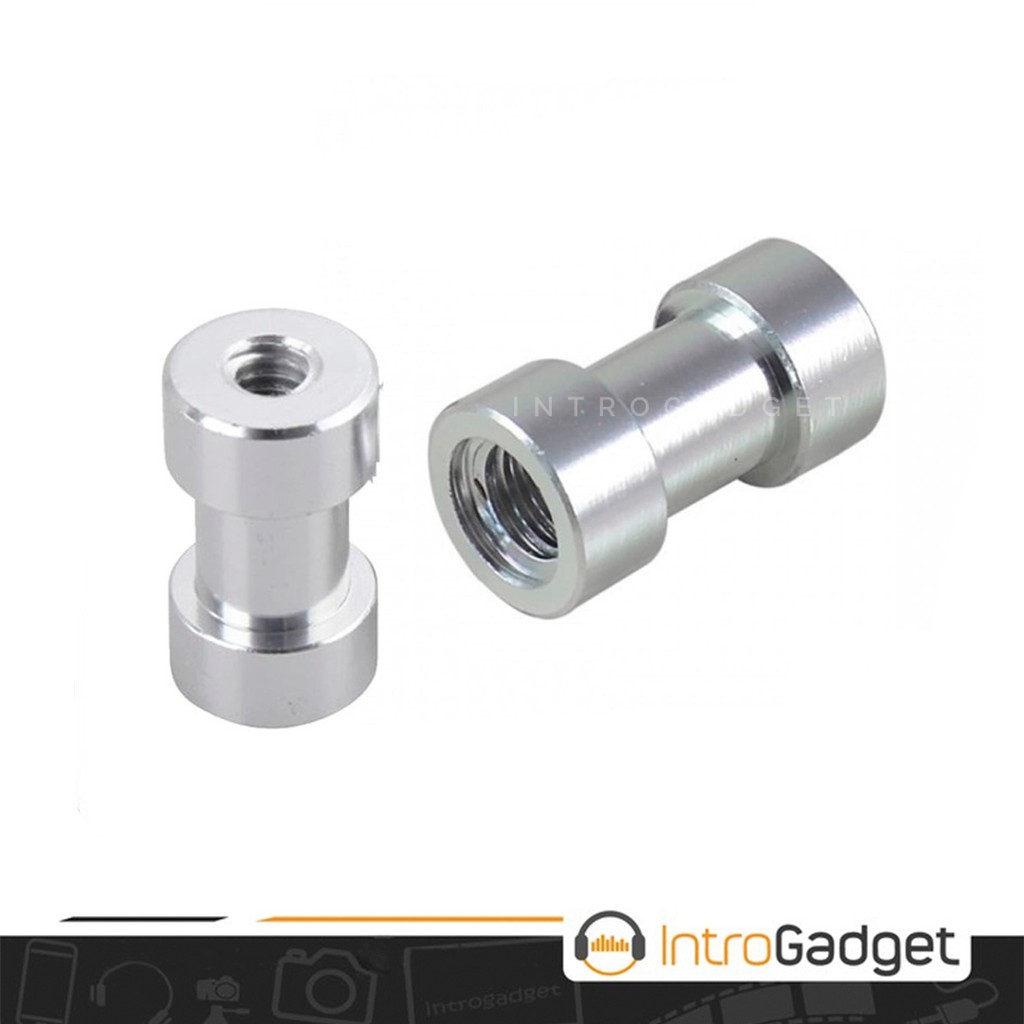 Jual Female Studio Spigot Screw Adapter 1/4" & 3/8" Thread | Shopee ...