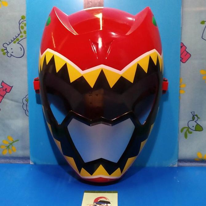 Jual Bandai Topeng Power Rangers Dino Charge Red Ranger (Loose/Second ...