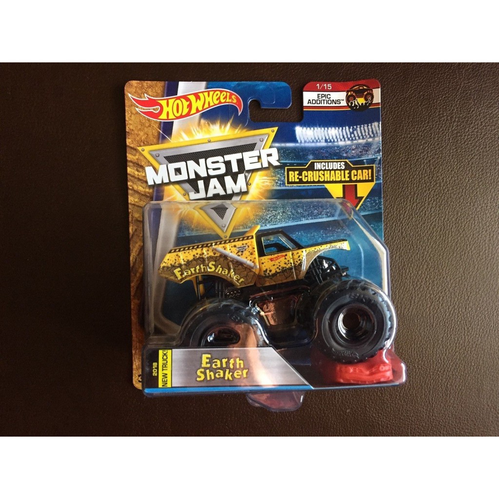 Jual Hotwheels Monster Jam Earth Shaker Hot Wheel Diecast Original ...