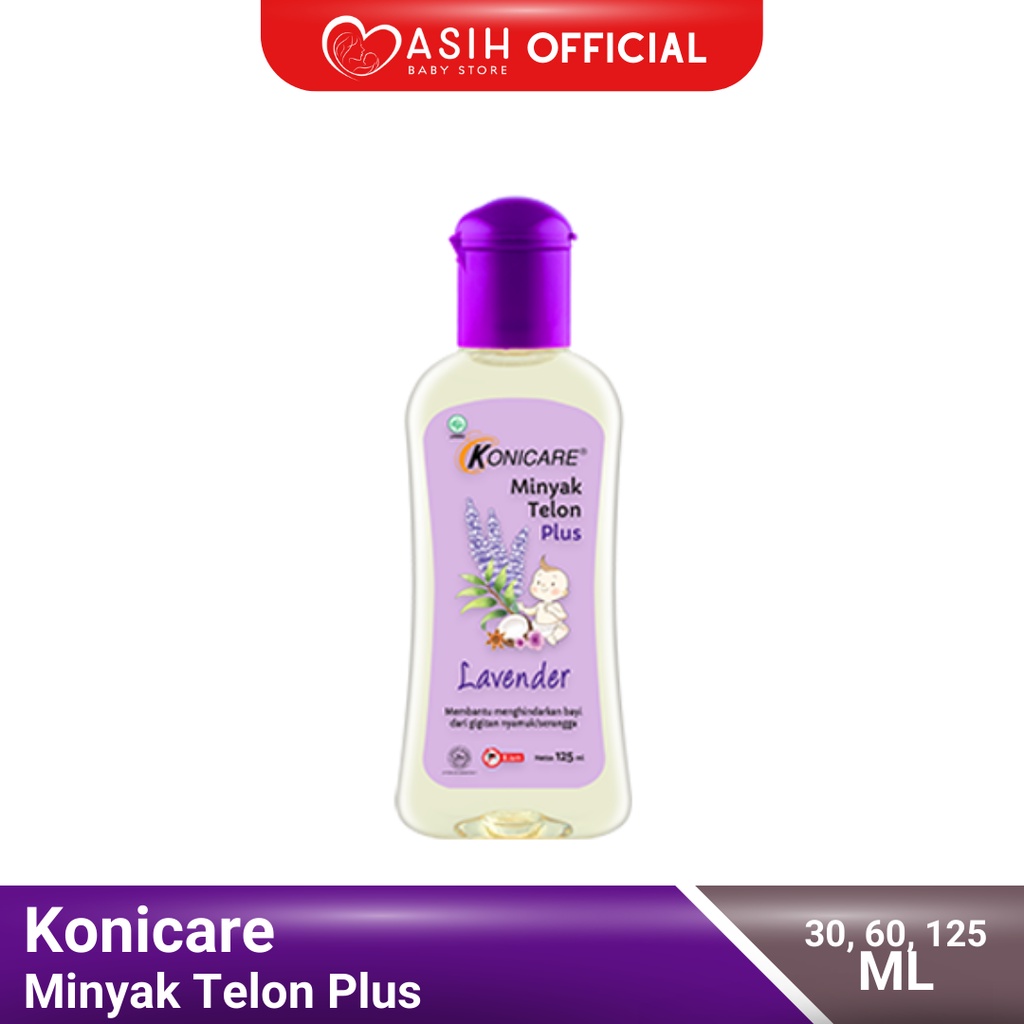 Jual Minyak Telon Konicare Plus Lavender 30ml 60ml 125ml Anti Nyamuk ...