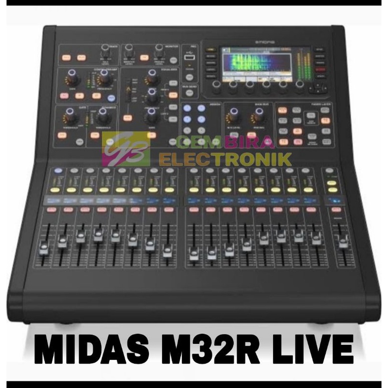 Jual MIDAS M32RLIVE / M32R LIVE Digital Mixer Live and Studio | Shopee ...