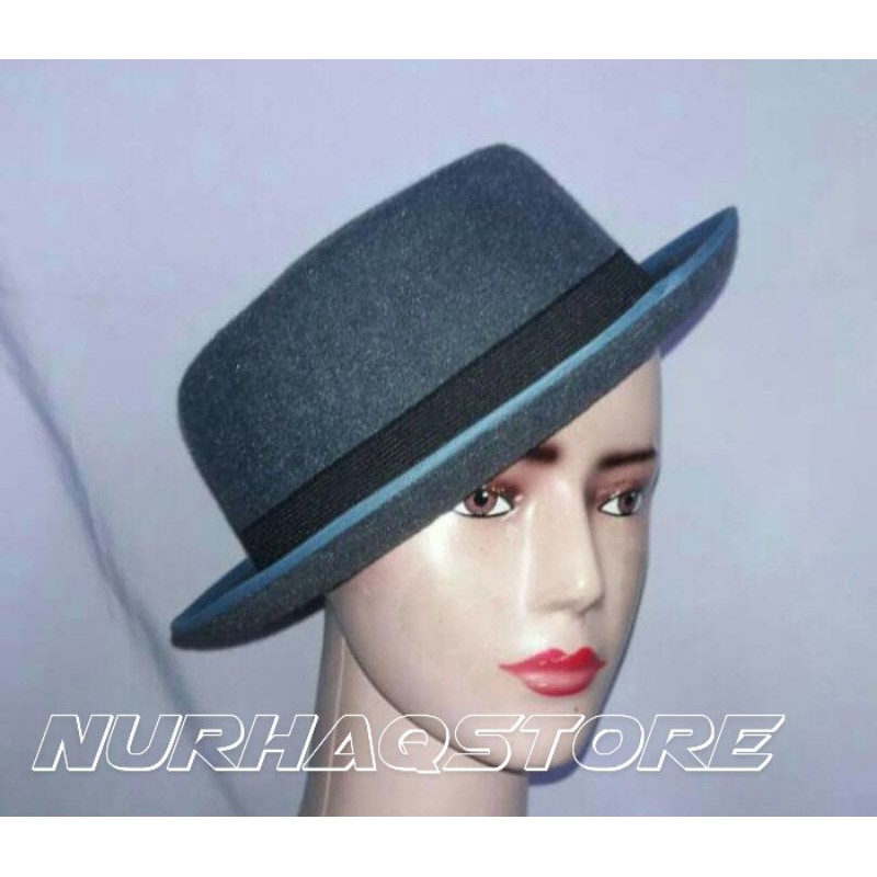 Jual Topi Fedora dewasa Pie Hat Topi glen fredly topi prok pie | Shopee ...