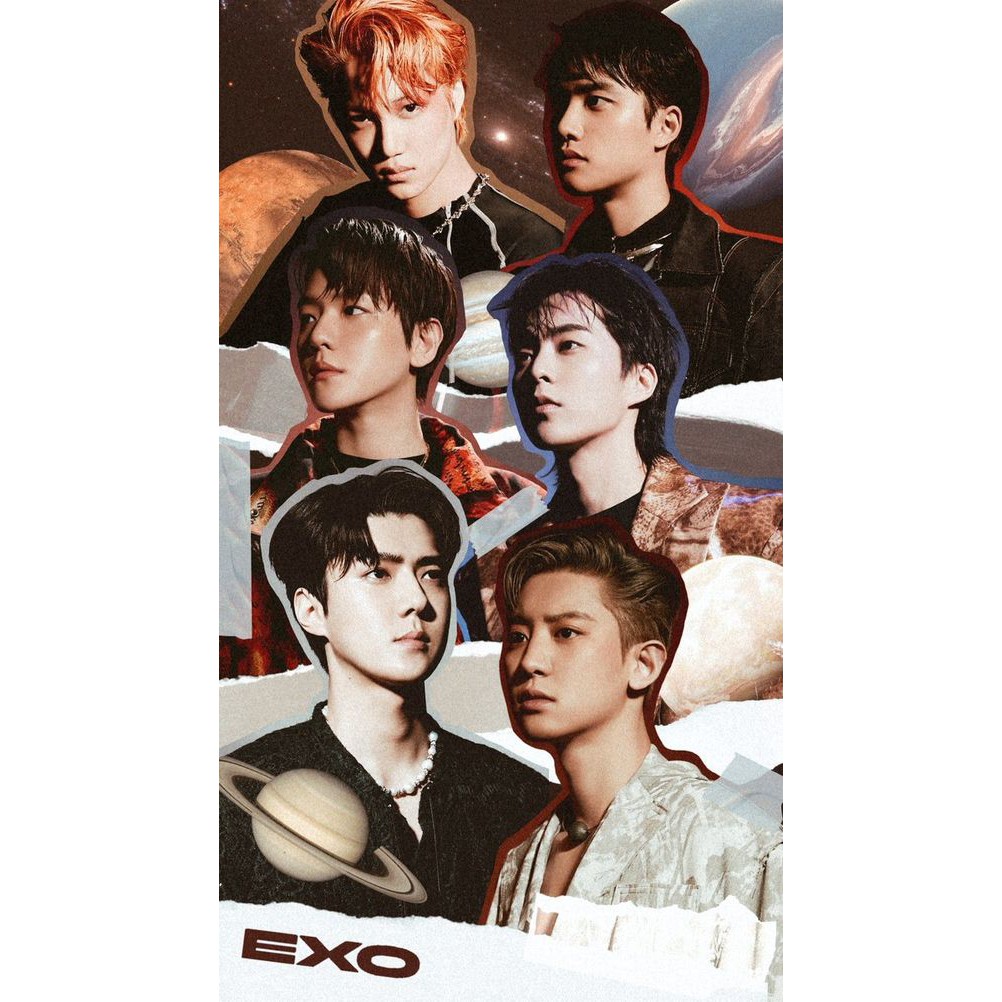 Jual POSTER DINDING EXO (BISA CUSTOM GAMBAR) | Shopee Indonesia