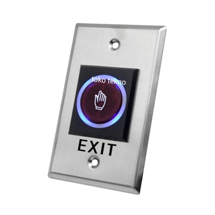 Jual COD Exit Button No Touch Sensor Contacless Access Control ...
