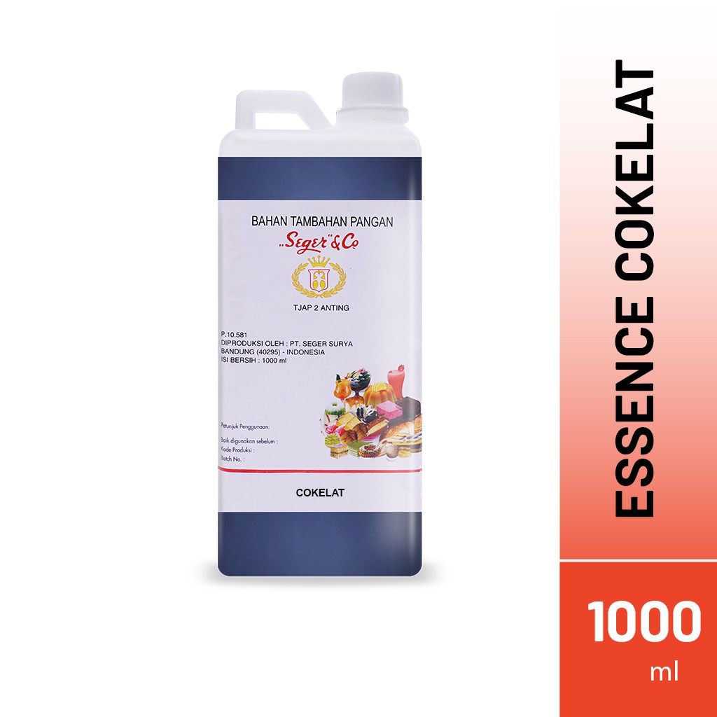 Jual Seger & Co Cokelat Essence Pasta Perisa Makanan 1 Liter | Bahan ...