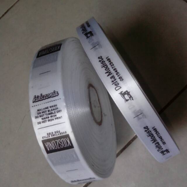 Jual Pita Label satin lebar 3cm di SOLO | Shopee Indonesia